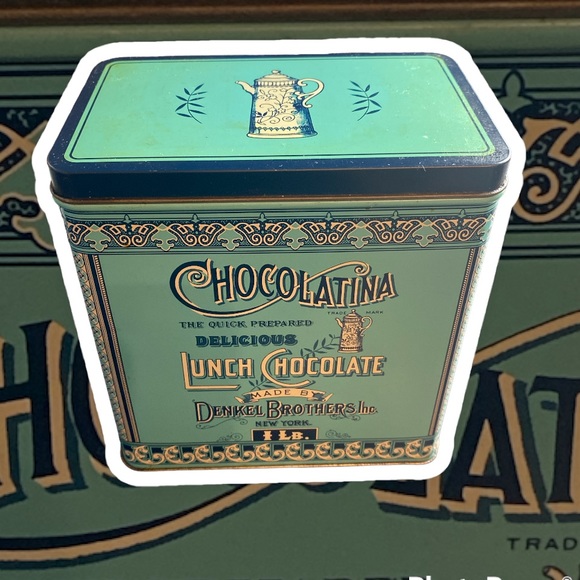 Vintage | Kitchen | Vintage Denkel Brothers Inc Tin Container | Poshmark